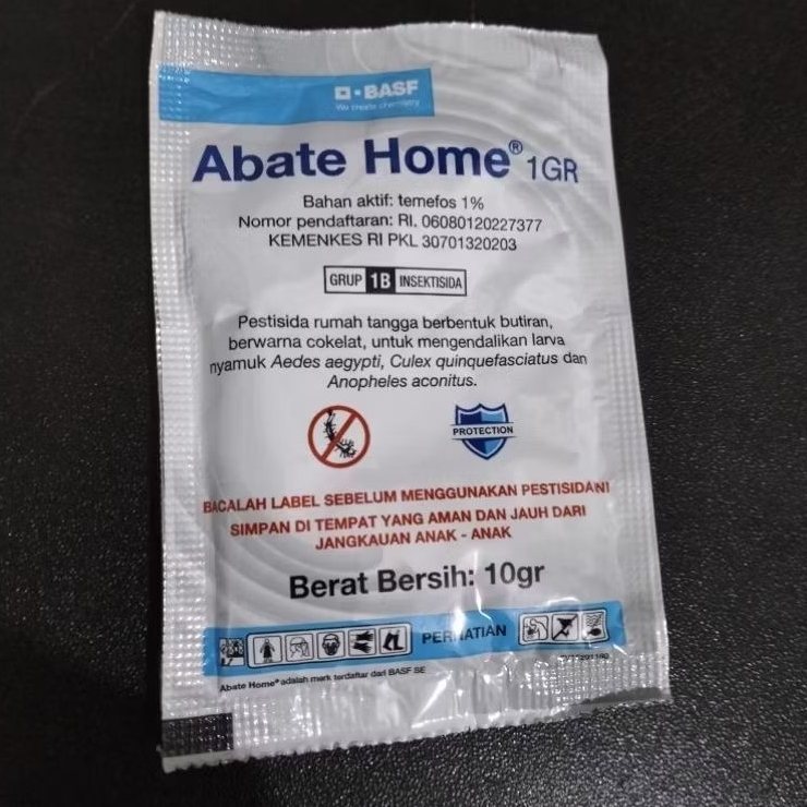Jual Abate Home 1GR Pembasmi Jentik Nyamuk Isi 10 Sachet | Shopee Indonesia