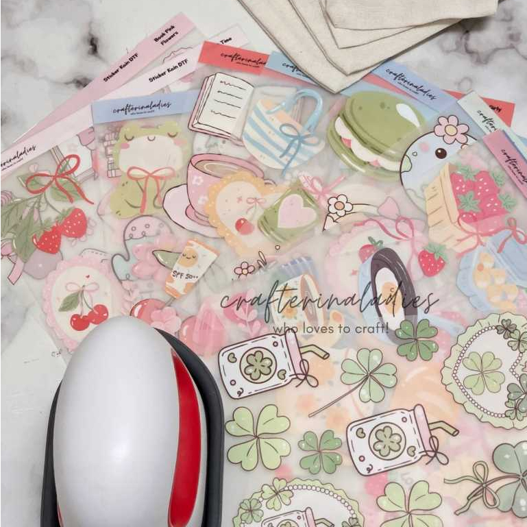 Jual Sticker baju / kain / Sablon Setrika DTF lucu / DIY Sticker lucu ...