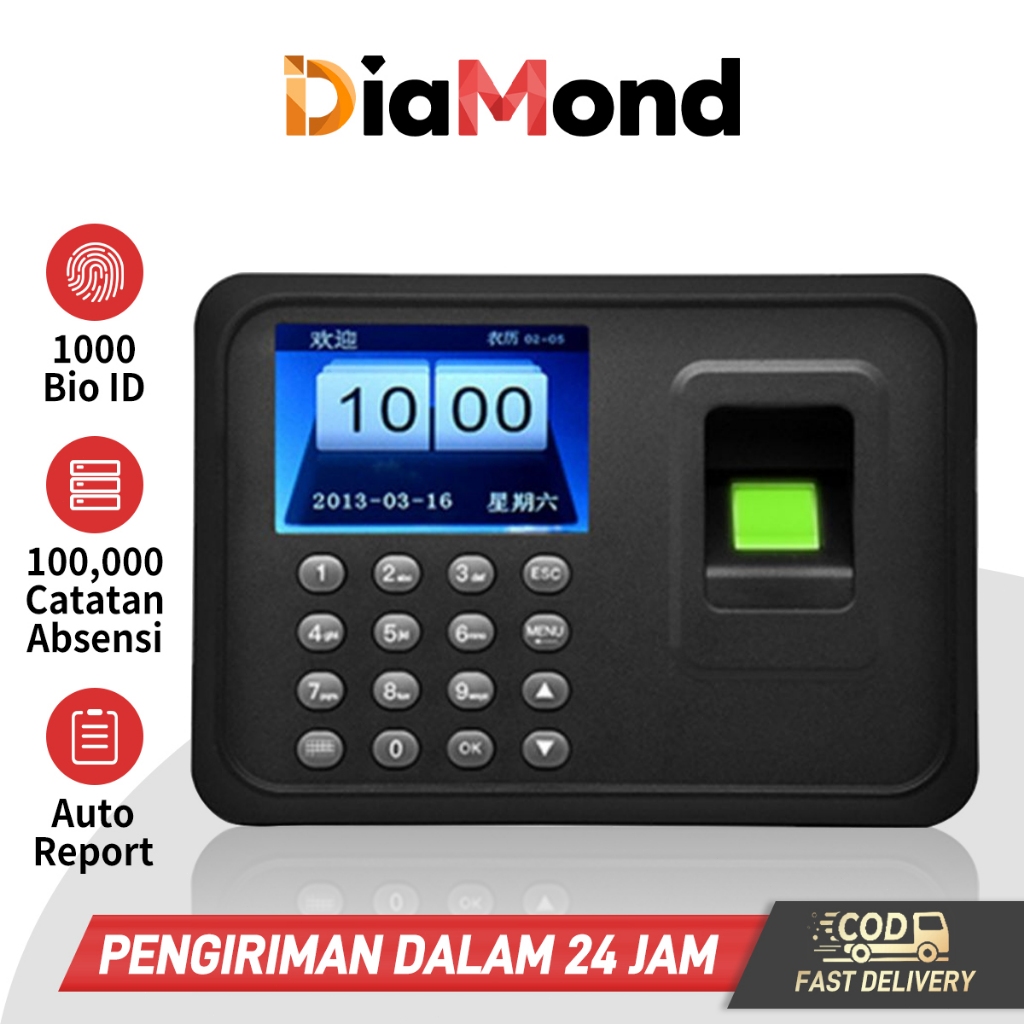 Jual Mesin Absensi Fingerprint Terlengkap & Harga Terbaru Juni 2026 ...