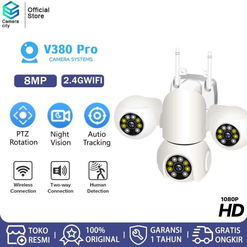 Jual CAMERACITY CCTV 3 Lensa 3 Layar Pembicaraan Dua Arah Penglihatan ...