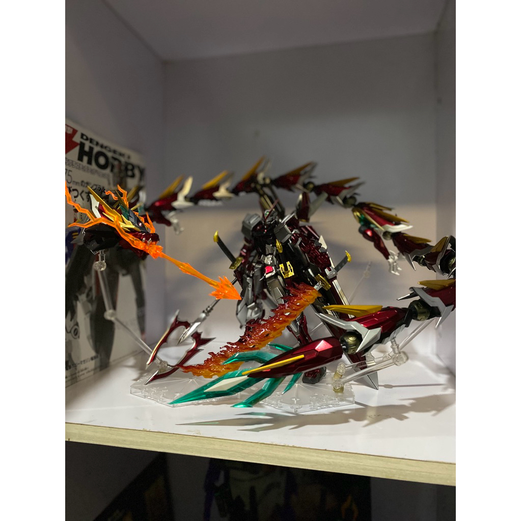 Jual MG Gundam Astray Red Frame Limited Full Repaint Custom Lengkap No ...