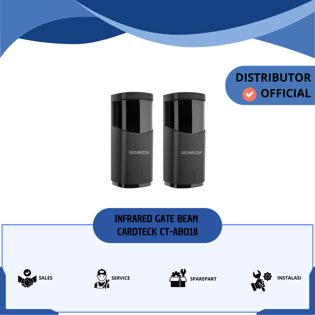 Jual INFRARED GATE BEAM CARDTECK CT-ABO18 | Shopee Indonesia