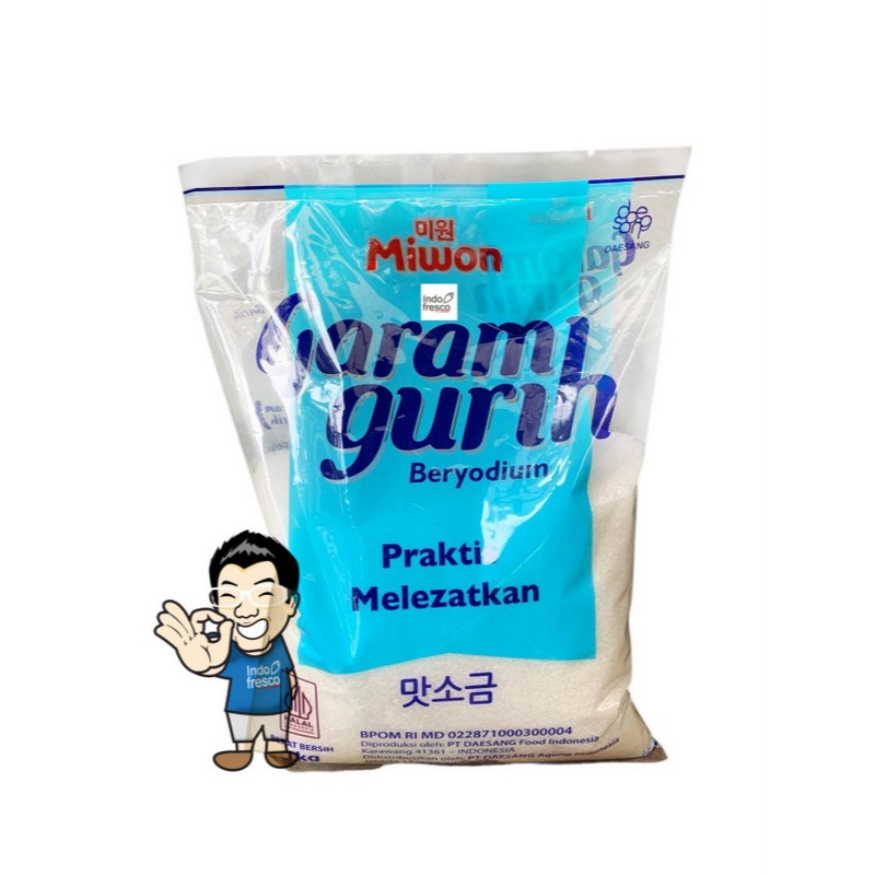 Jual Miwon Garam Gurih Berodium- Yodium Salt 1 kg | Shopee Indonesia