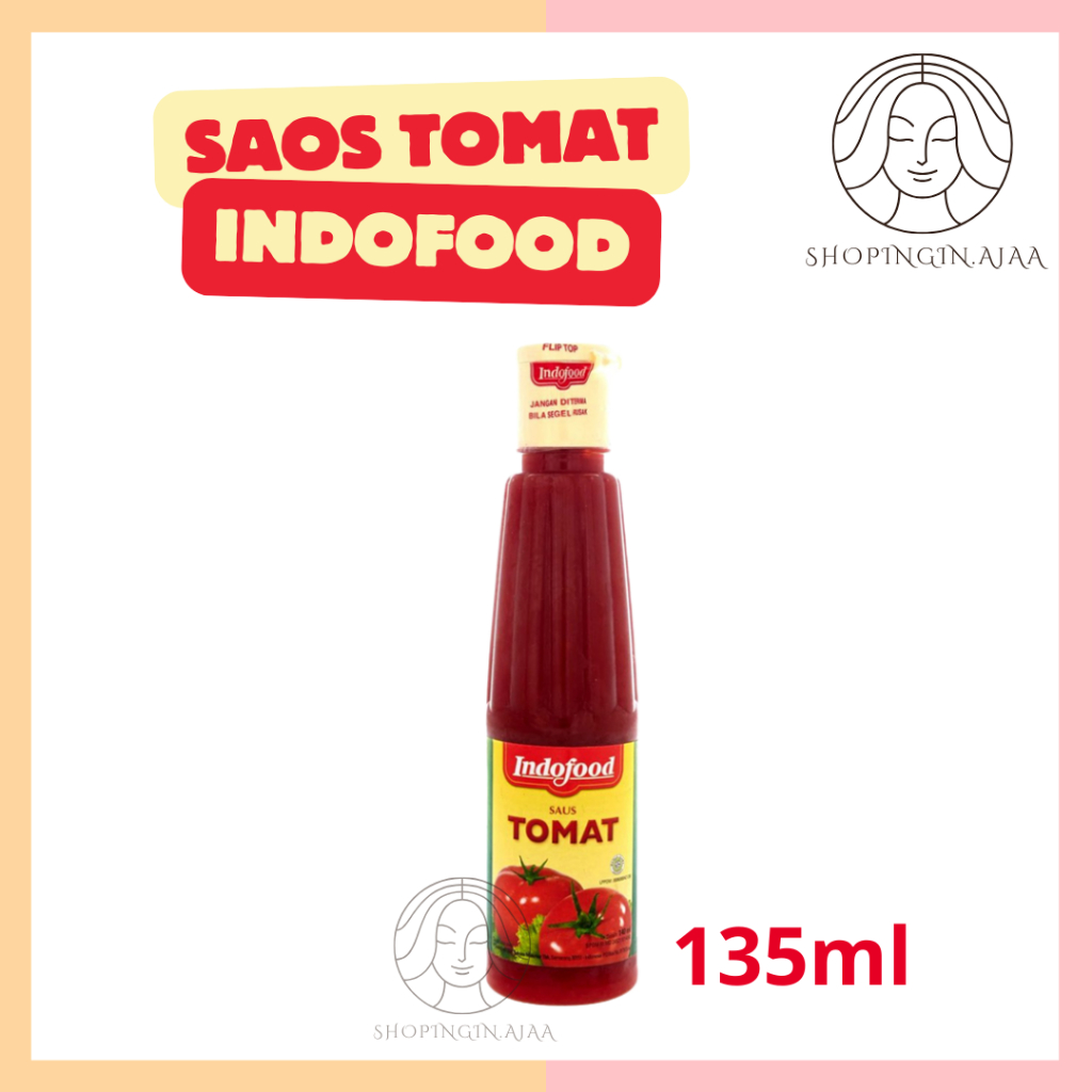 Jual Indofood Saus Tomat Botol 135ml | Shopee Indonesia