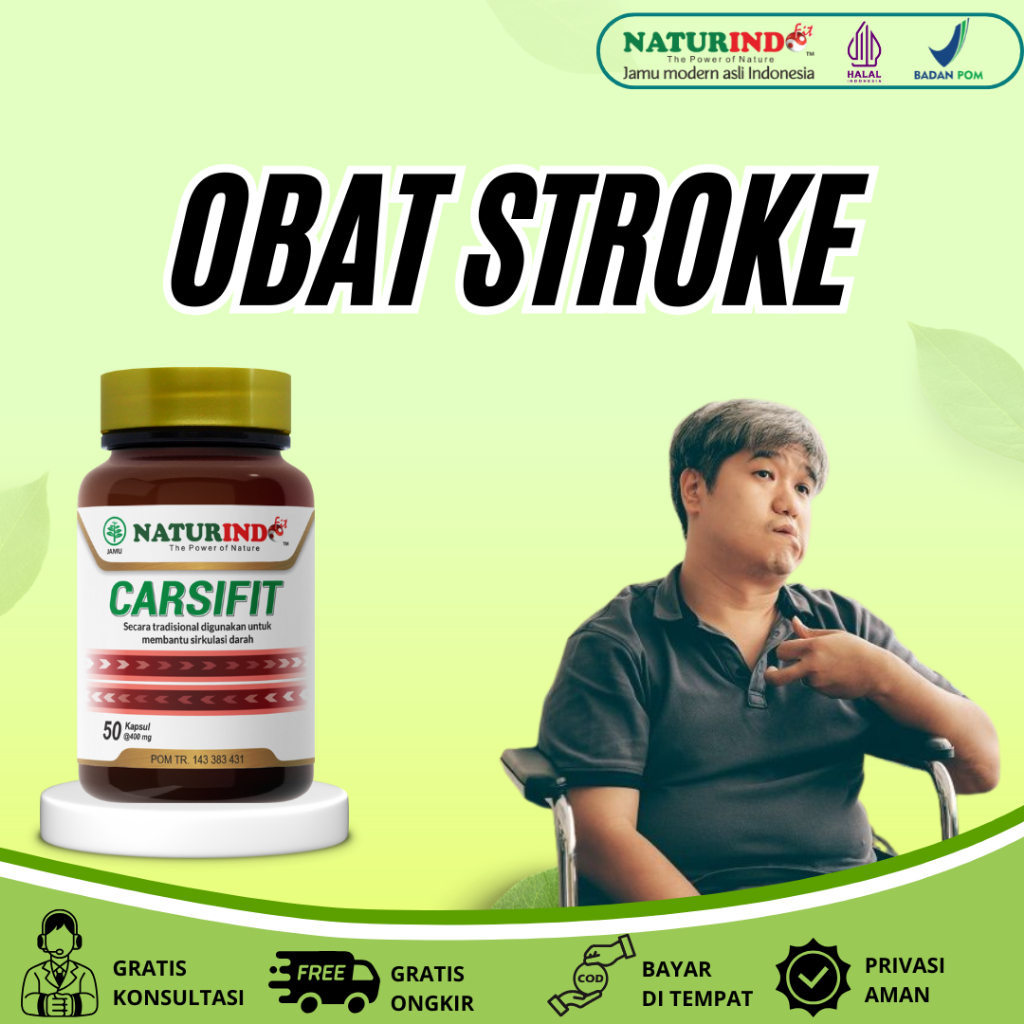 Jual Obat Stroke Struk Ringan Bells Palsy Lumpuh Susah Jalan Pengencer ...