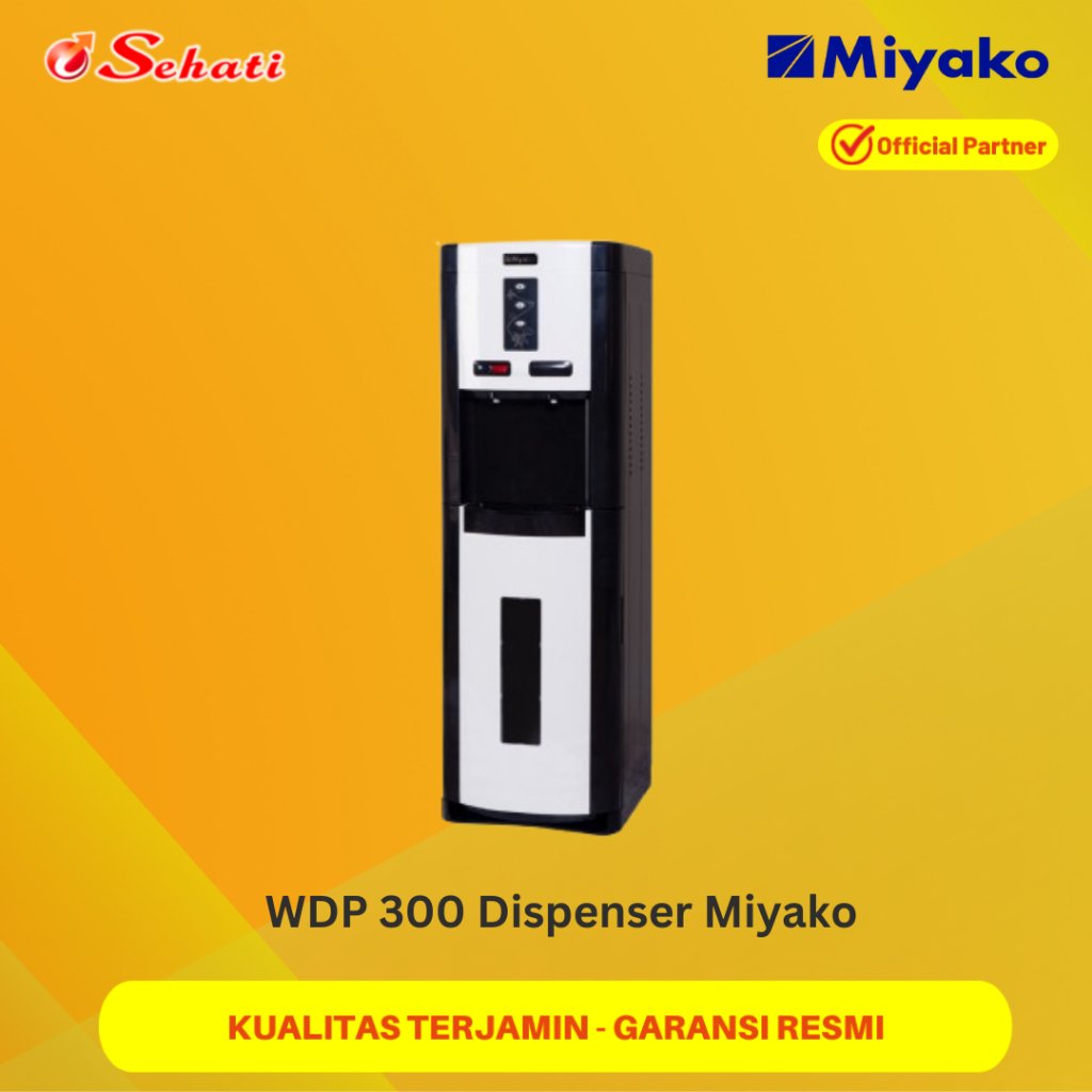 Jual Dispenser Galon Bawah WDP 300 Dispenser Miyako Garansi Resmi ...