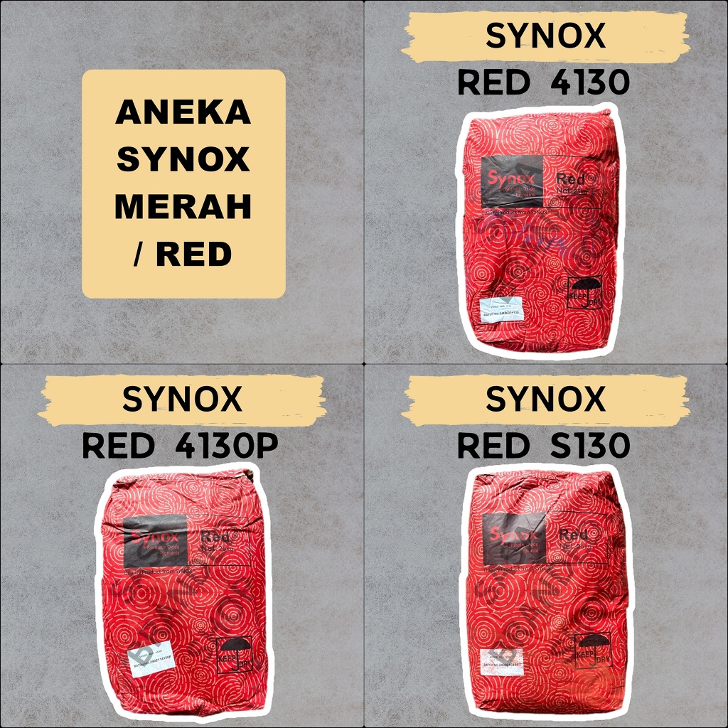 Jual Pewarna / Iron Oxide / Pigment / Oker / Verf - Synox / Synthetic ...