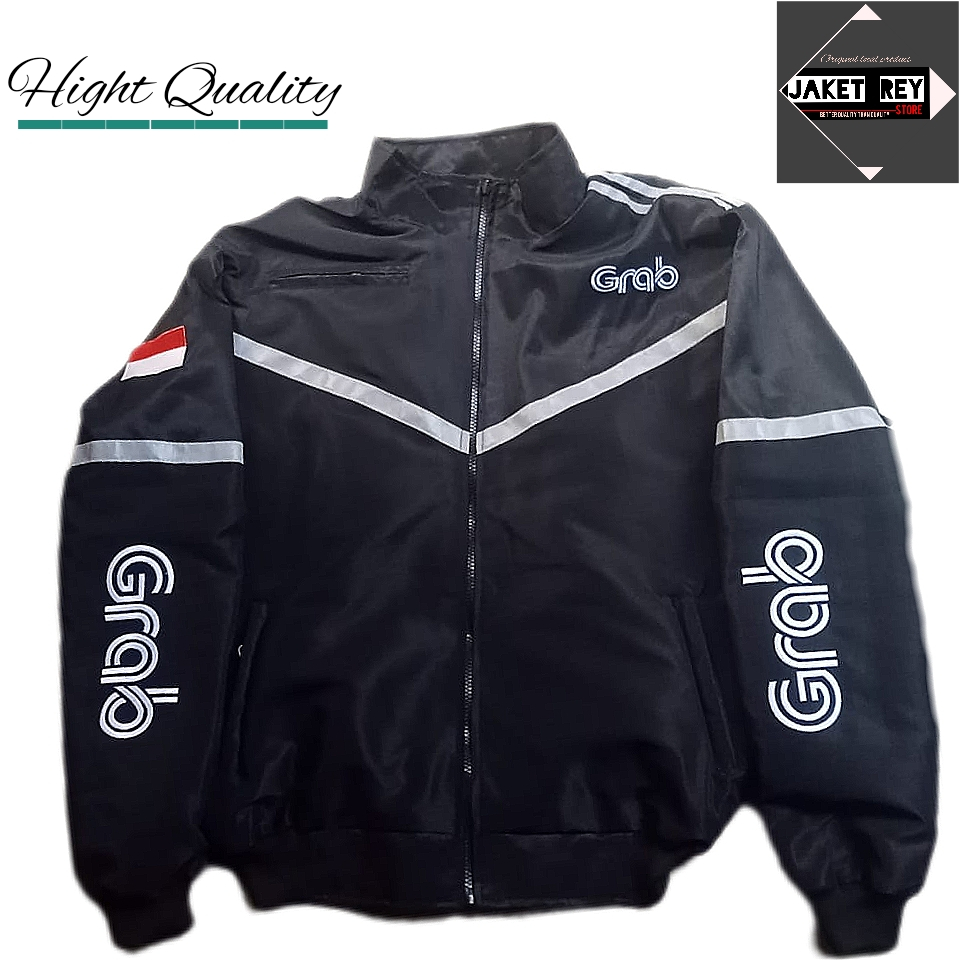 Jual JAKET GRAB HITAM DEWASA PRIA WANITA | Shopee Indonesia
