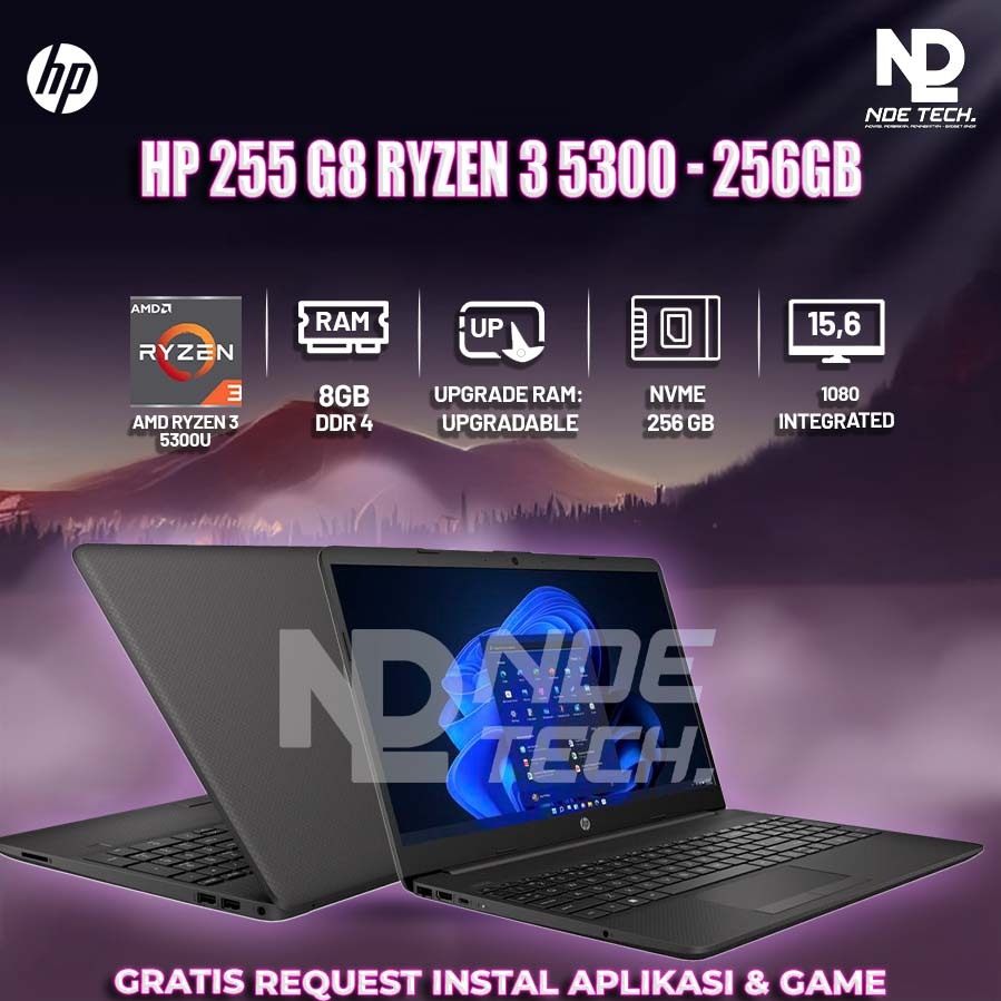 Jual HP 255 G8 RYZEN 3 5300 | Shopee Indonesia