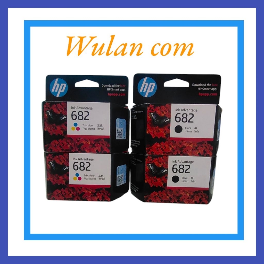Jual Tinta HP 682 Black Original Ink Cartridge For 2335 2336 2337 ...