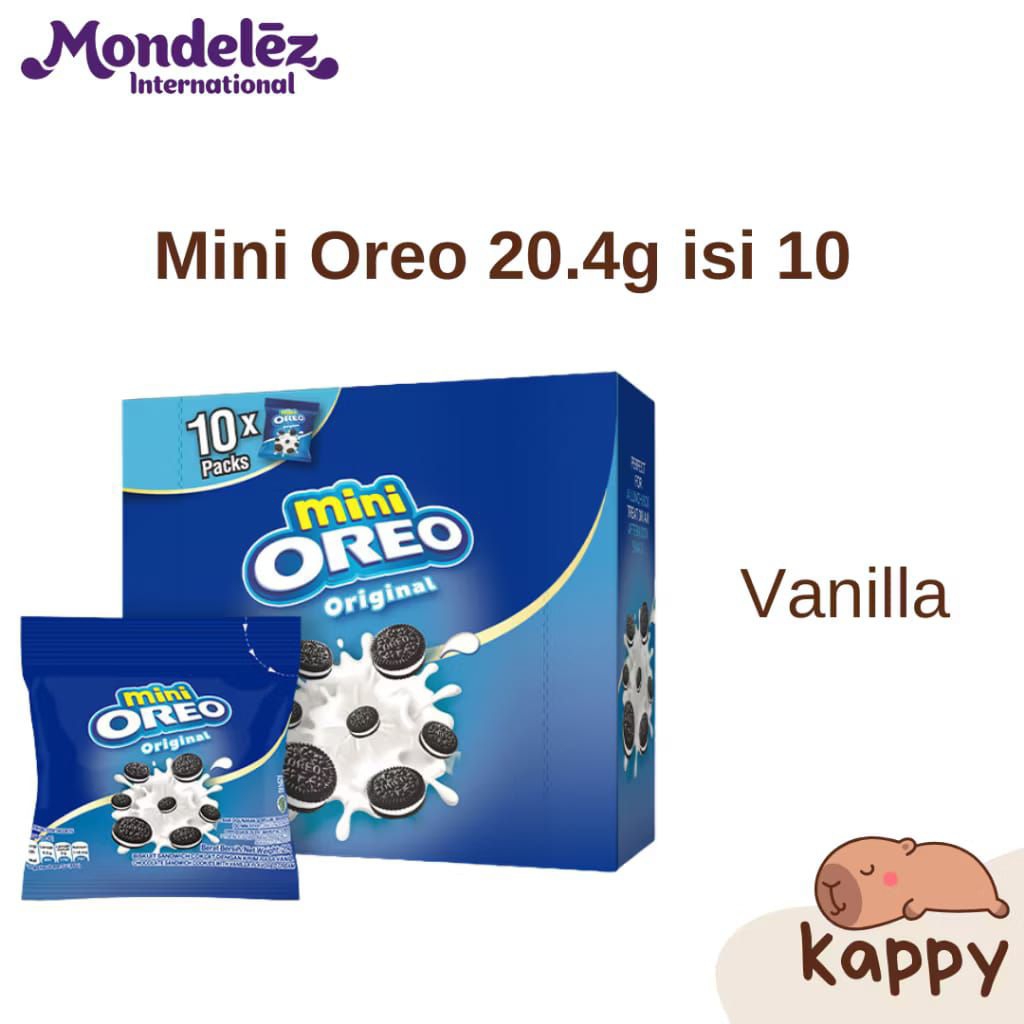 Jual Mini Oreo 20.4g isi 10 pcs | Shopee Indonesia