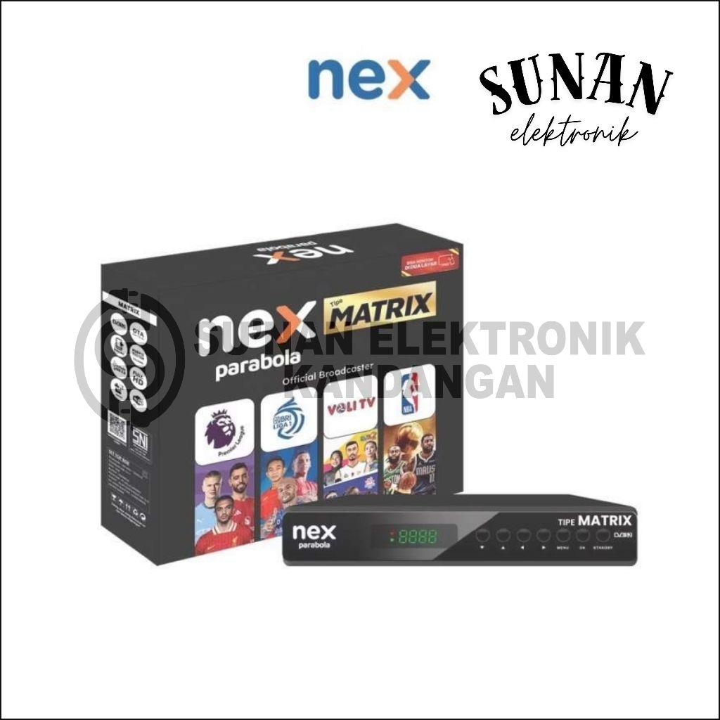 Jual RECEIVER PARABOLA NEX PARABOLA MATRIX HITAM | Shopee Indonesia