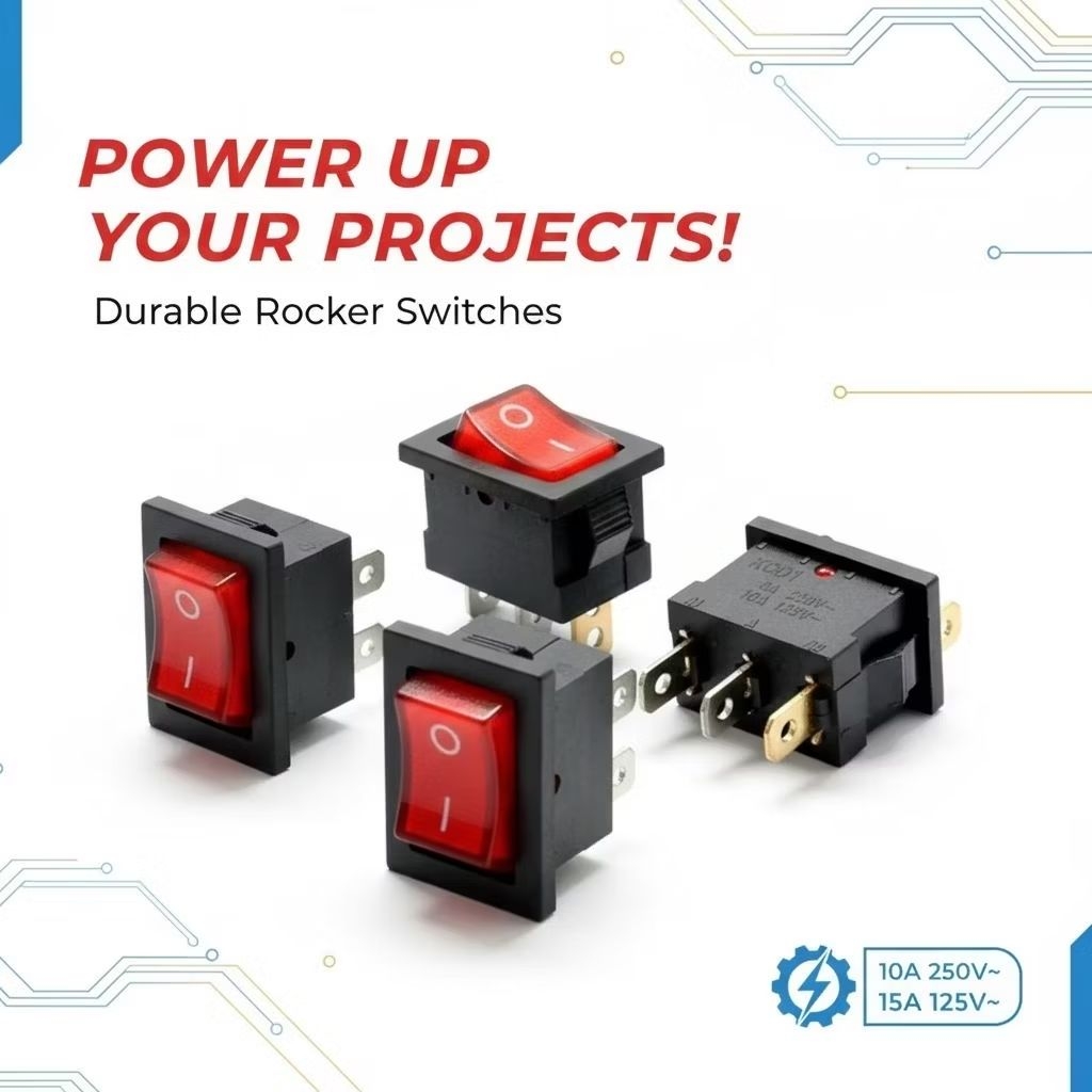 Jual Saklar Switch On Off 3 Pin Lampu Kotak | Shopee Indonesia