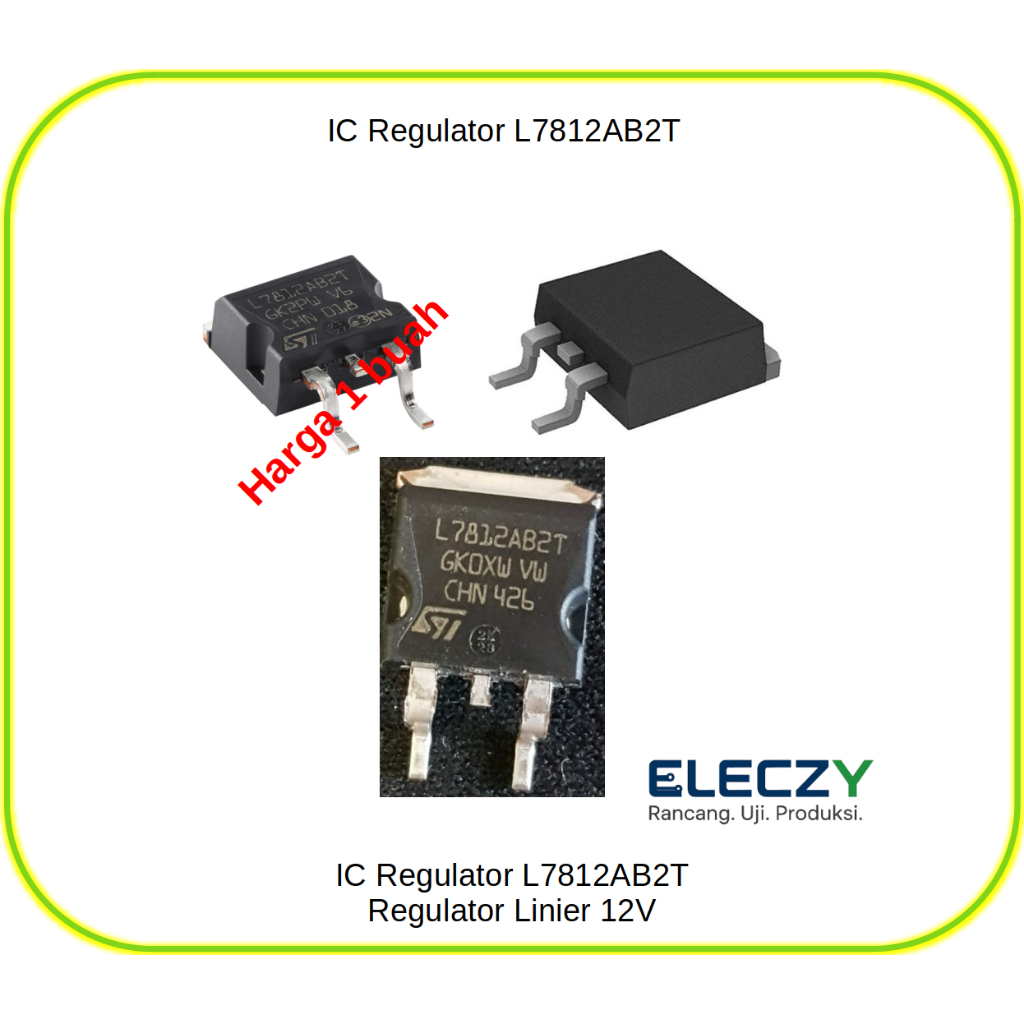 Jual IC Regulator L7812AB2T Regulator Linier +12V | Shopee Indonesia