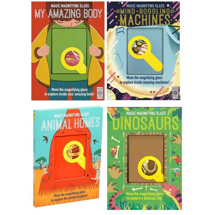 Jual Magic Magnifying glass : My Amazing Body / Machines / Animal homes ...