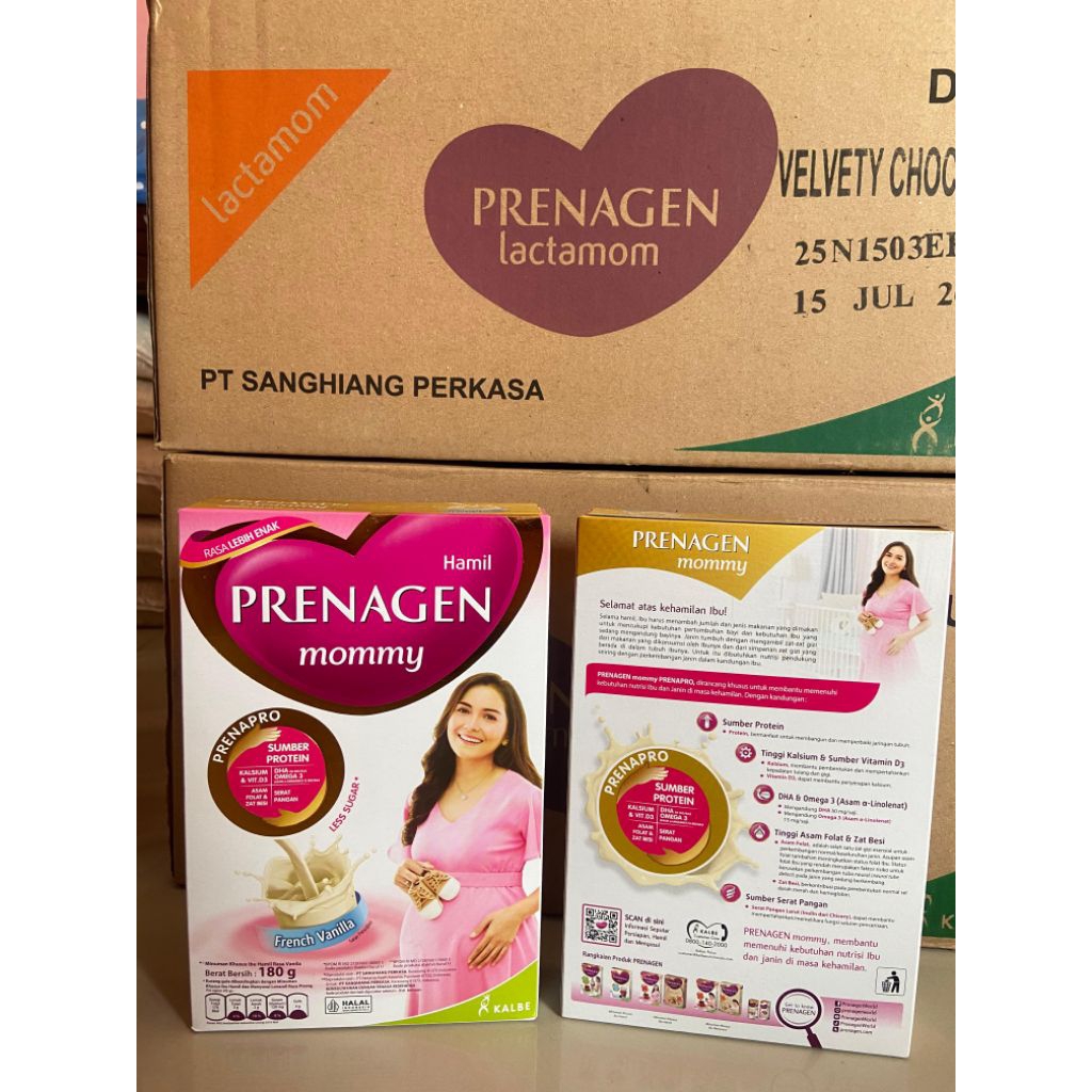 Jual prenagen mommy 180gr(2kotak) | Shopee Indonesia