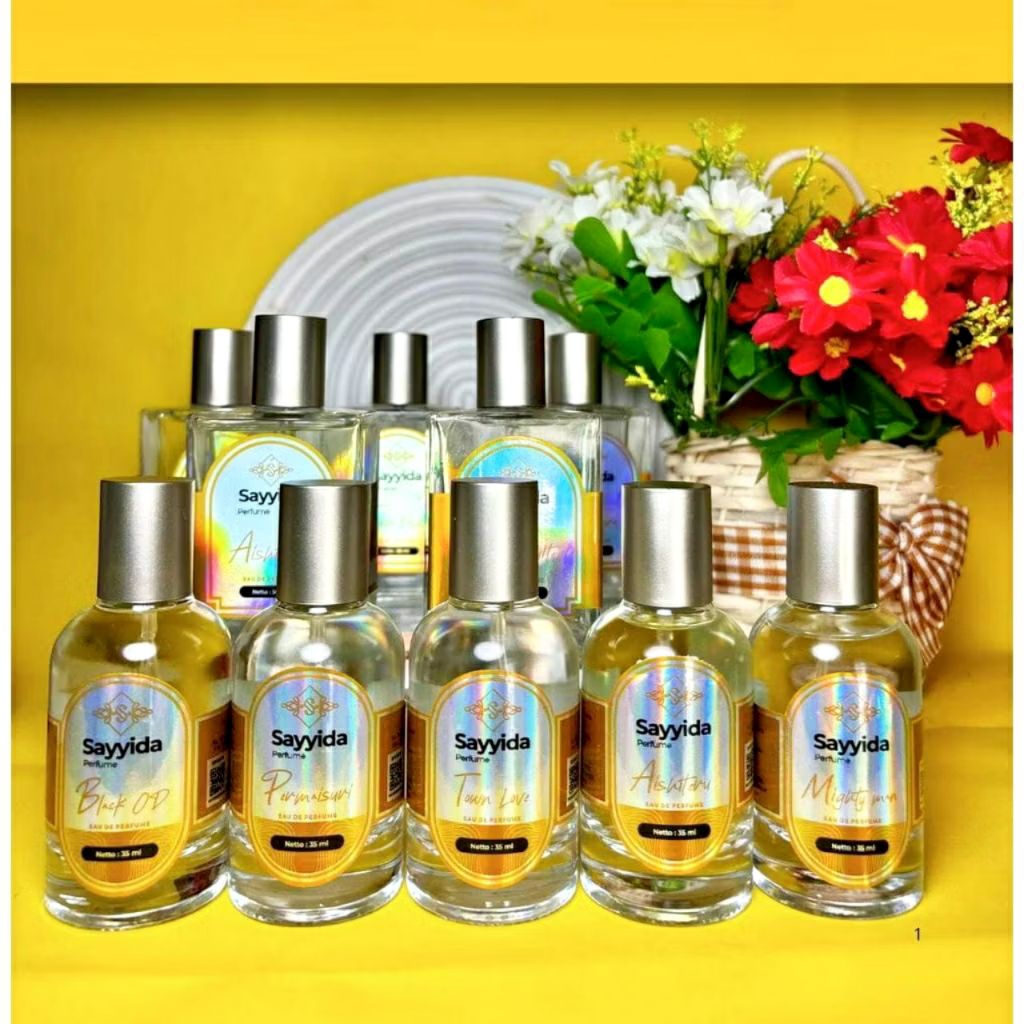 Jual PARFUM PREMIUM SAYYIDA 35 ML LEBIH NYAMAN DIBAWA KEMANA MANA ...