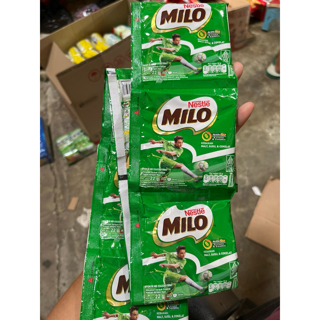 Jual Susu Milo Sachet (Perenceng 22gr x 10 Pcs) | Shopee Indonesia