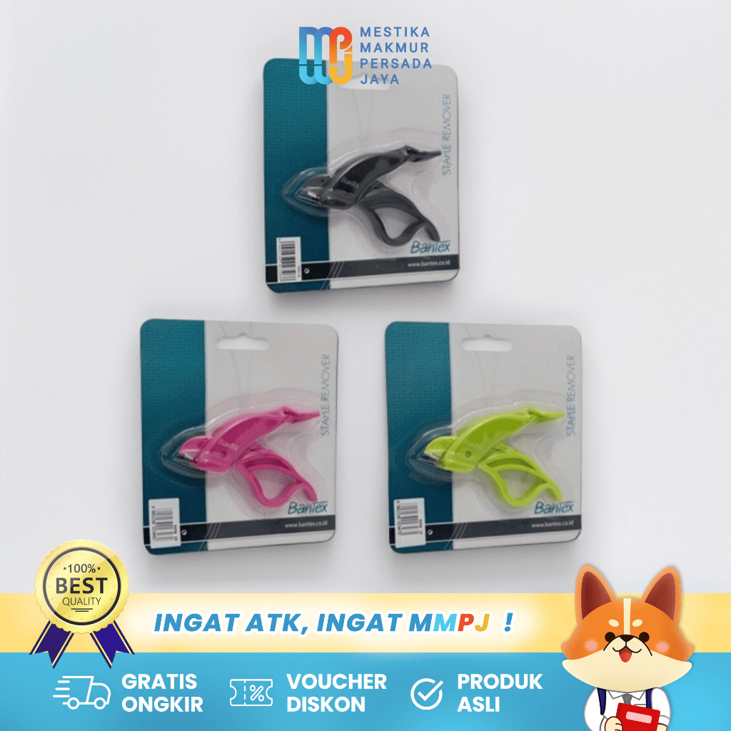Jual Bantex Staple Remover / Pelepas Staples Praktis 9356 | Shopee ...