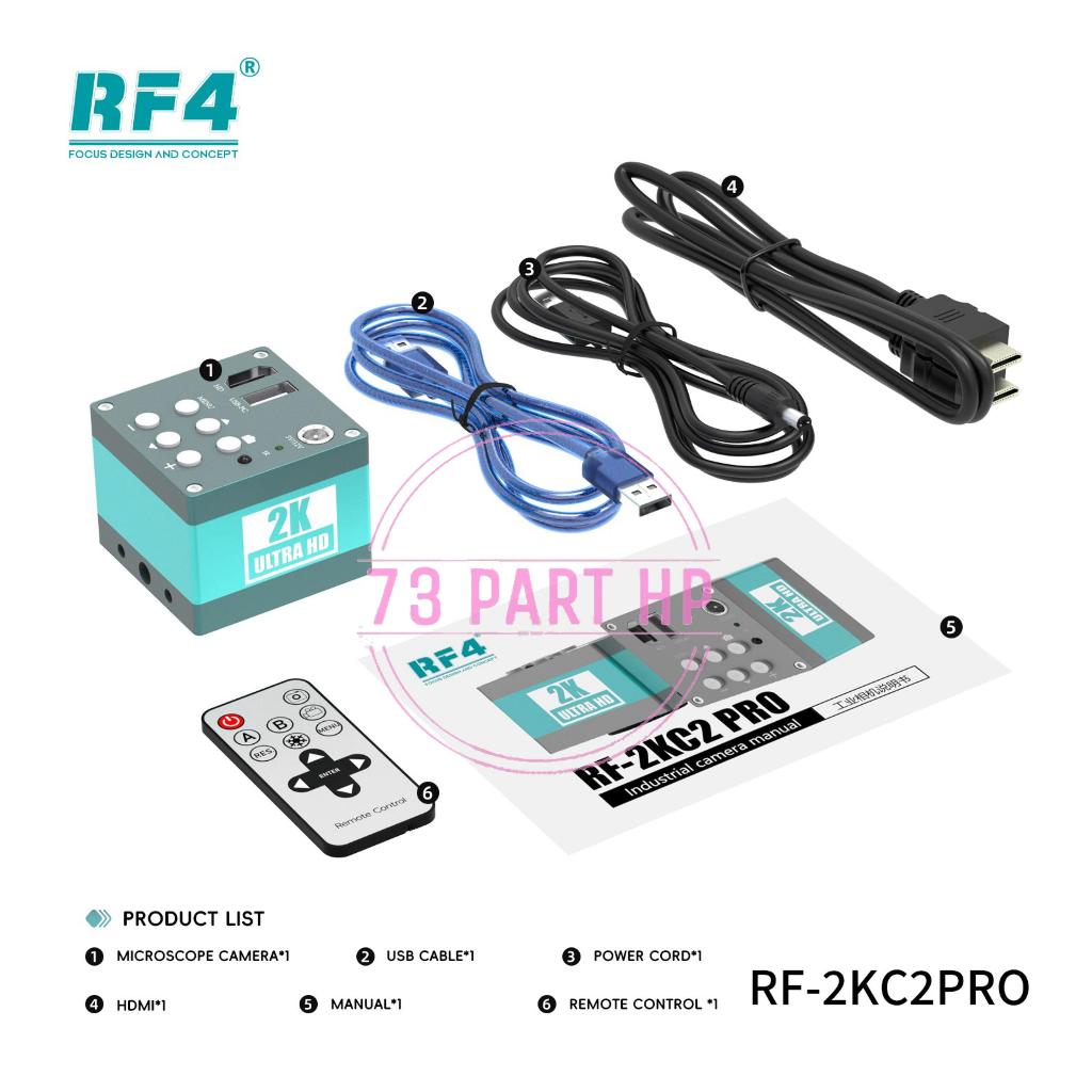 Jual RF4 RF-2KC2PRO - Kamera Mikroskop 2K Full HD 60 FPS 1920X1080 pixel HDMI USB Video ...