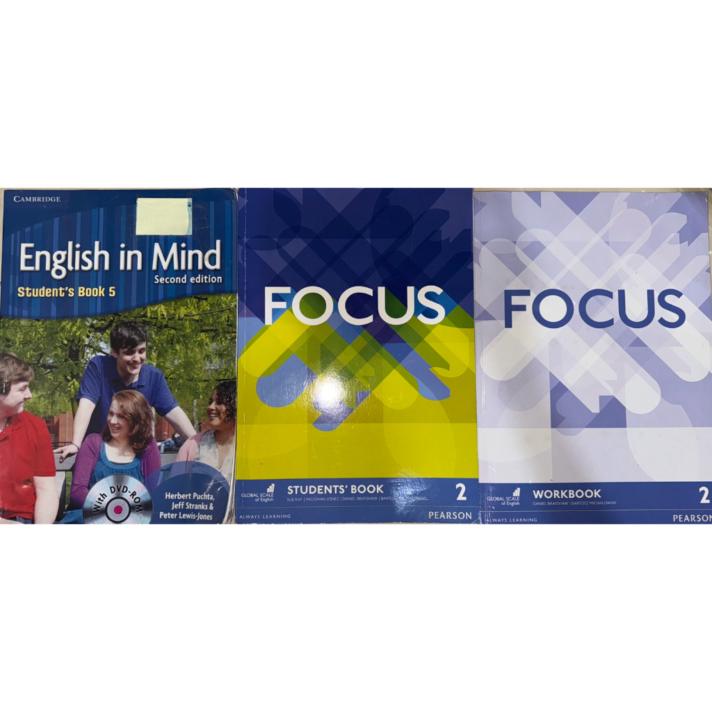 Jual FOCUS 2 & English in mine book 5 (BUKU BAHASA INGGRIS) | Shopee ...
