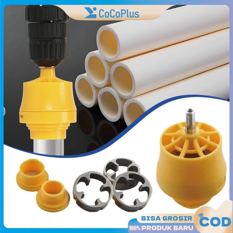 Jual Thread Maker Drat Pipa PVC 6PCS Incl. Mata Senai 1/2 3/4 1 Inch ...