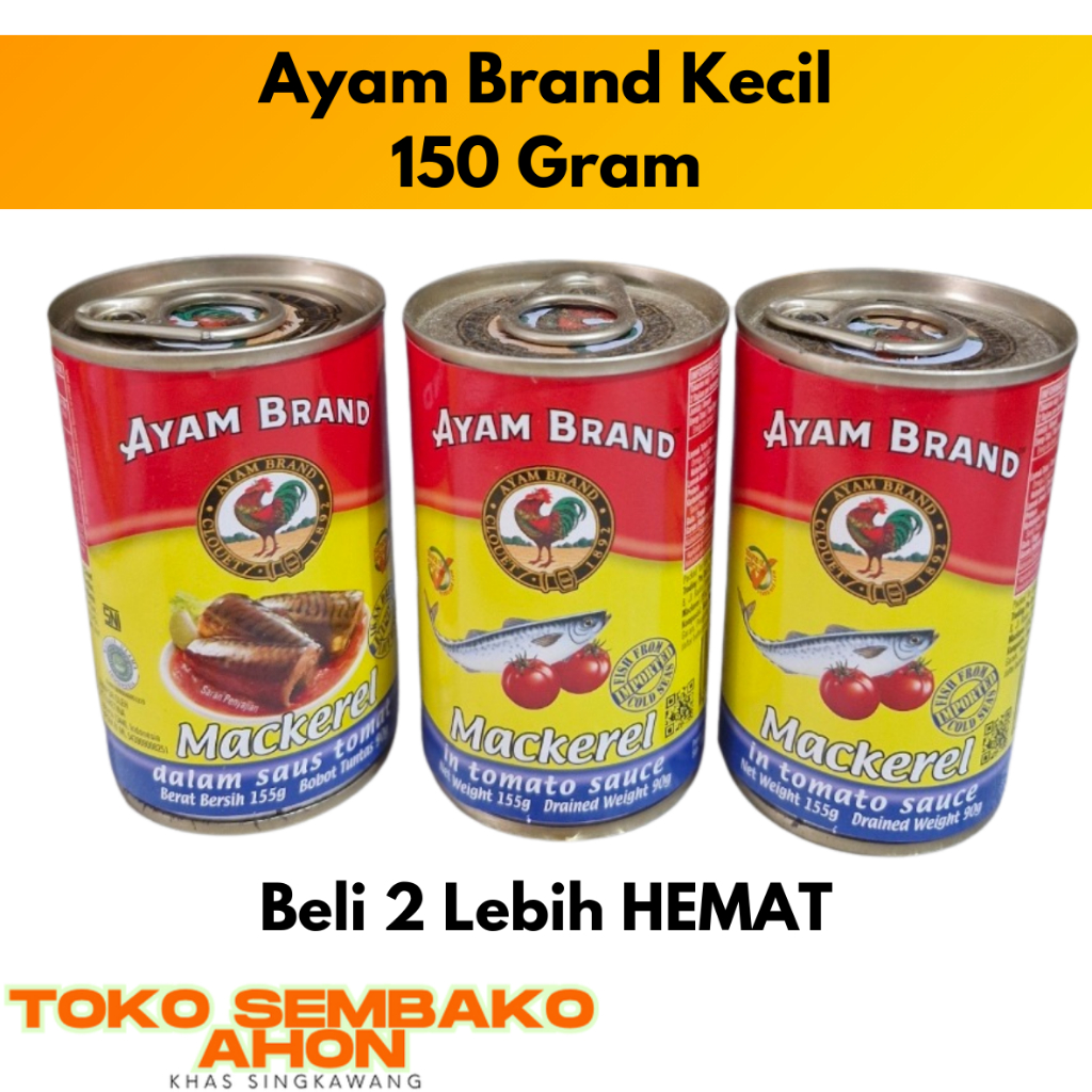 Jual Ayam brand mackerel / sarden ayam brand / ayam brand 155 gram ...
