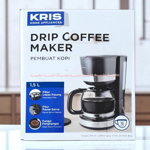Jual Kris Coffee Maker 1.5L Auto Off Mesin Alat Pembuat Kopi Design ...