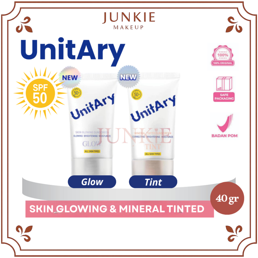Jual Unitary Mineral Tinted Physical Sunscreen SPF50+ PA++++ ；Skin ...