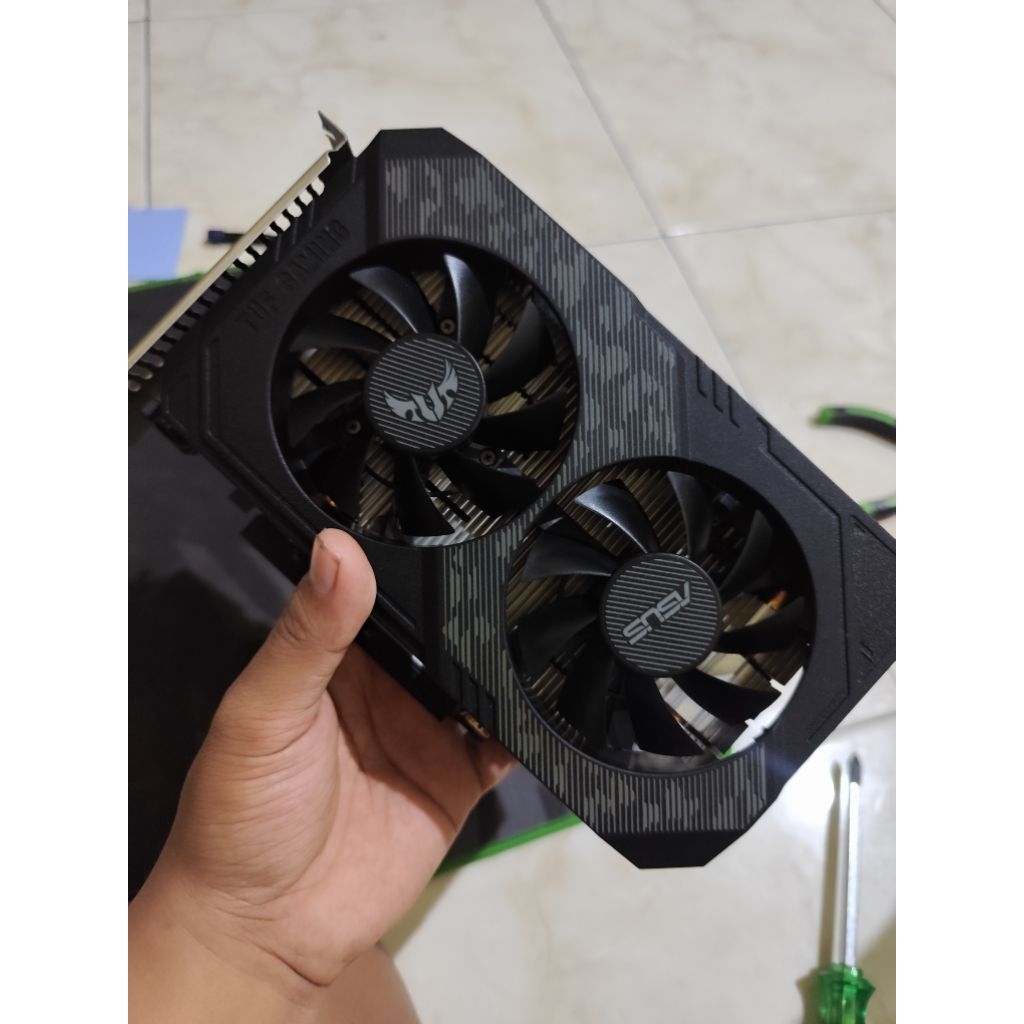 Jual VGA GTX 1650 4GB ASUS TUF Second Normal | Shopee Indonesia
