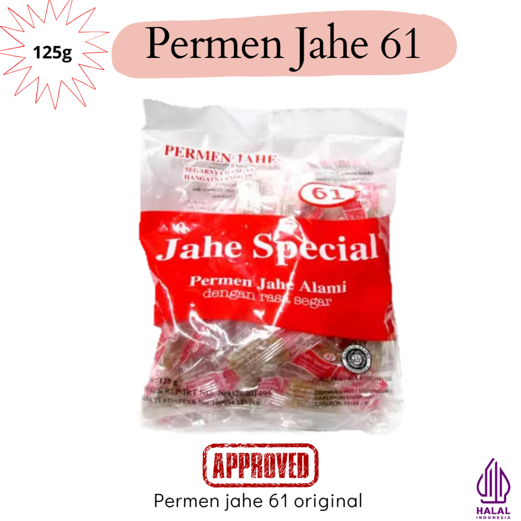 Jual Permen Jahe Special 61 permen asli Cirebon EXP 2027 | Shopee Indonesia