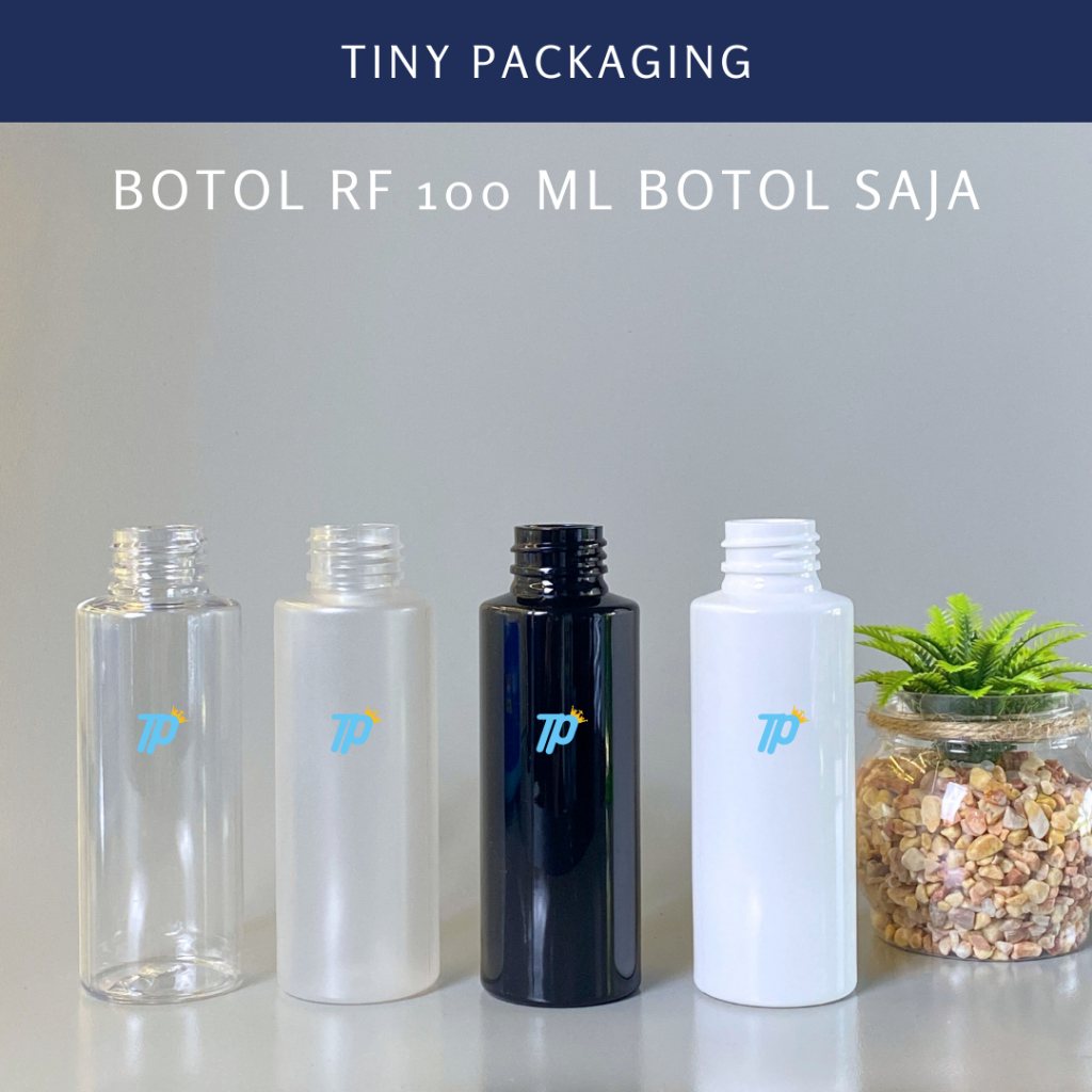 Jual Botol RF 100 ml | Botol PET 100 ml | Botol Plastik 100 ml - Botol ...
