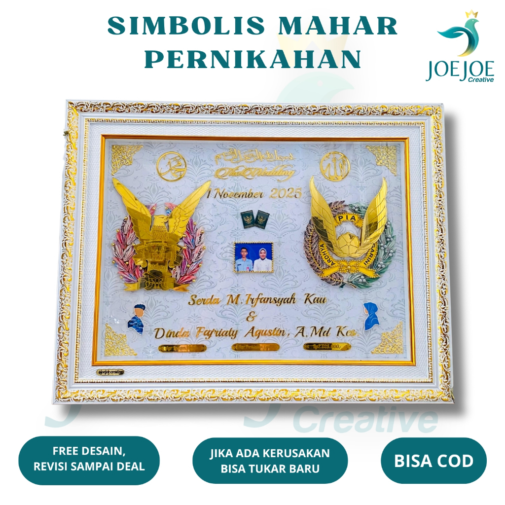 Jual Mahar Logo/Mahar Nikah Logo/Logo TNI POLRI/Logo Profesi Sesuai ...