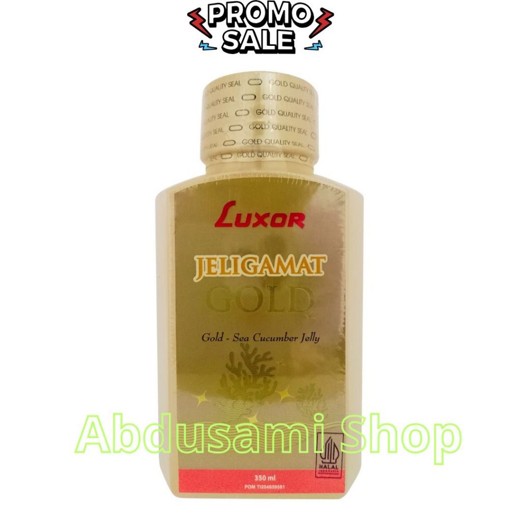 Jual Luxor Jely Gamat Gold 350 ML / Asli Original / Jeli Gamat Gold ...