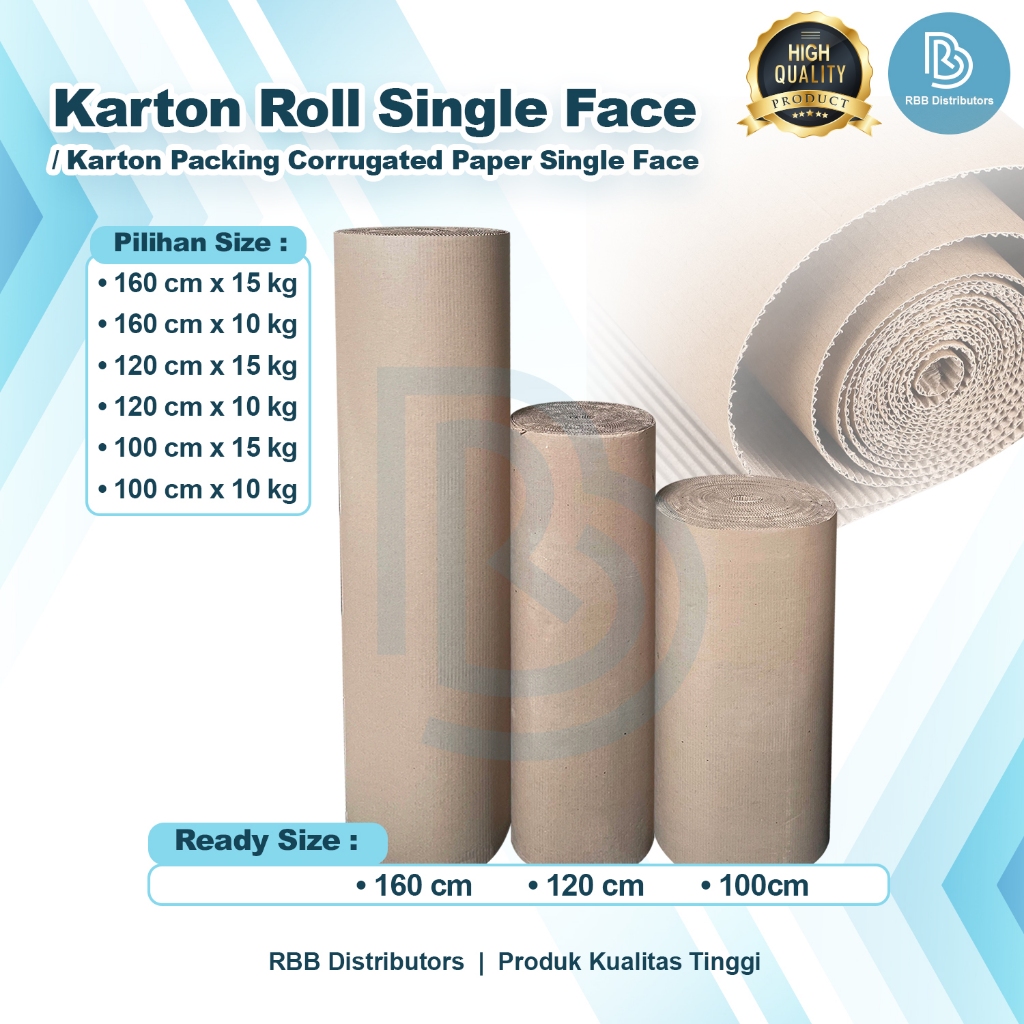 Jual Kardus Roll / Karton roll / Dus Gulungan / Single Face ...