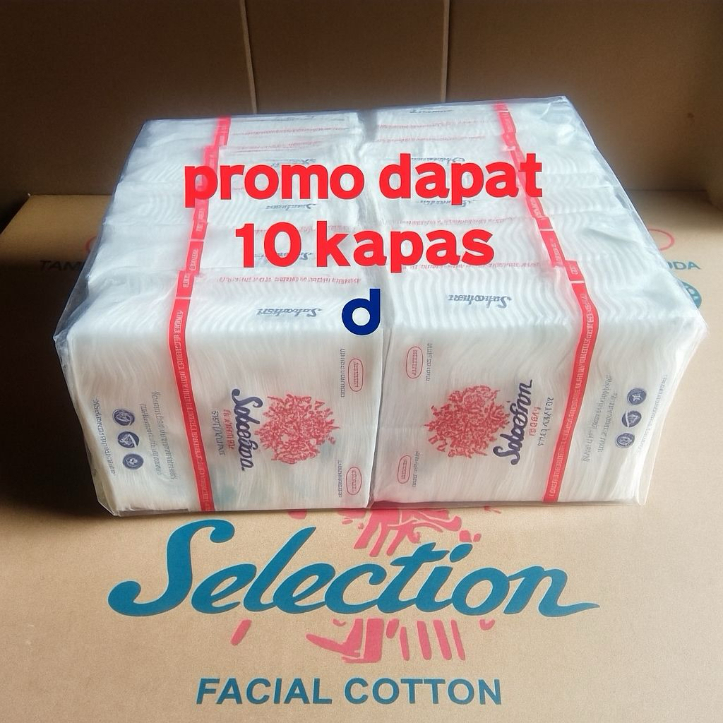 Jual SELECTION Kapas Wajah [35 g/ 10 pcs] Kapas Selection / Selection ...