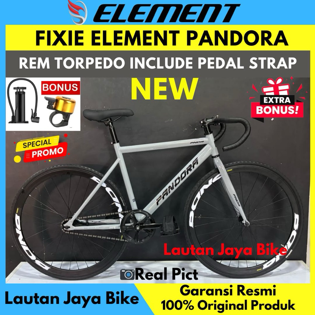 Jual Sepeda Fixie 700c Element Police Toronto FX Pandora Terbaru ...