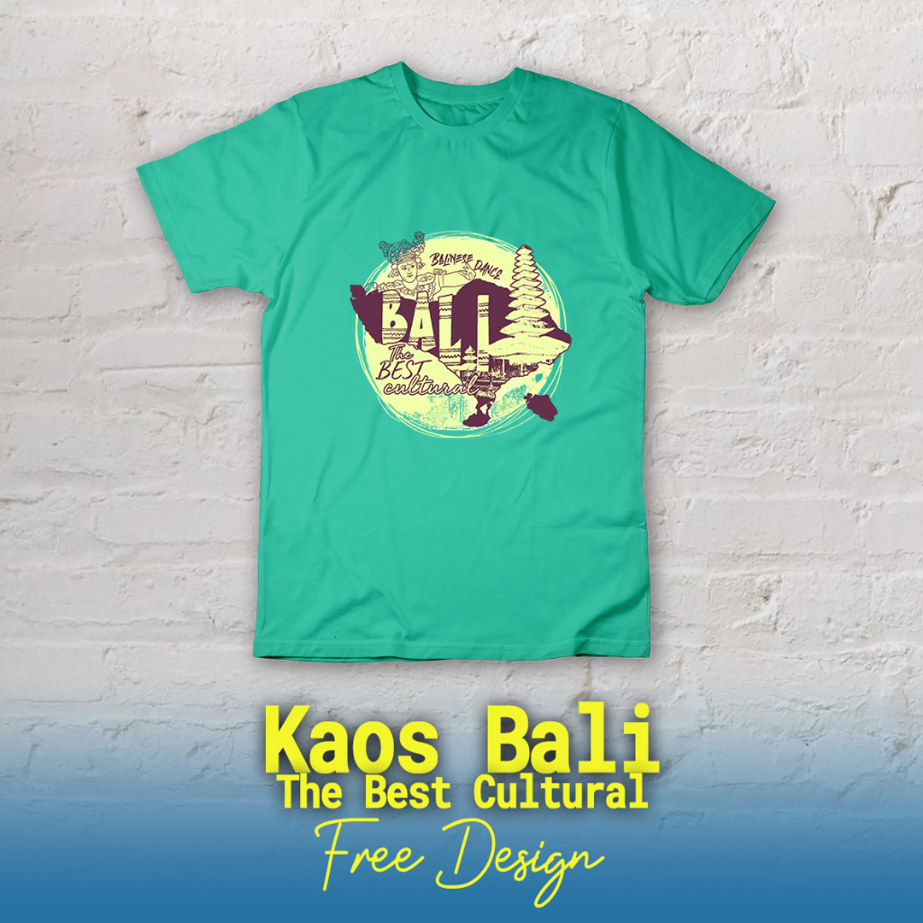Jual Sablon Baju Bali The Best Cultural, Sablon Kaos Bali The Best ...