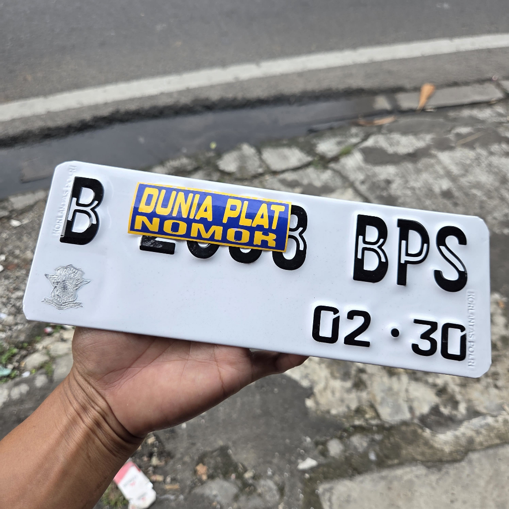 Jual Plat nomer motor baut tanam custom timbul | Shopee Indonesia