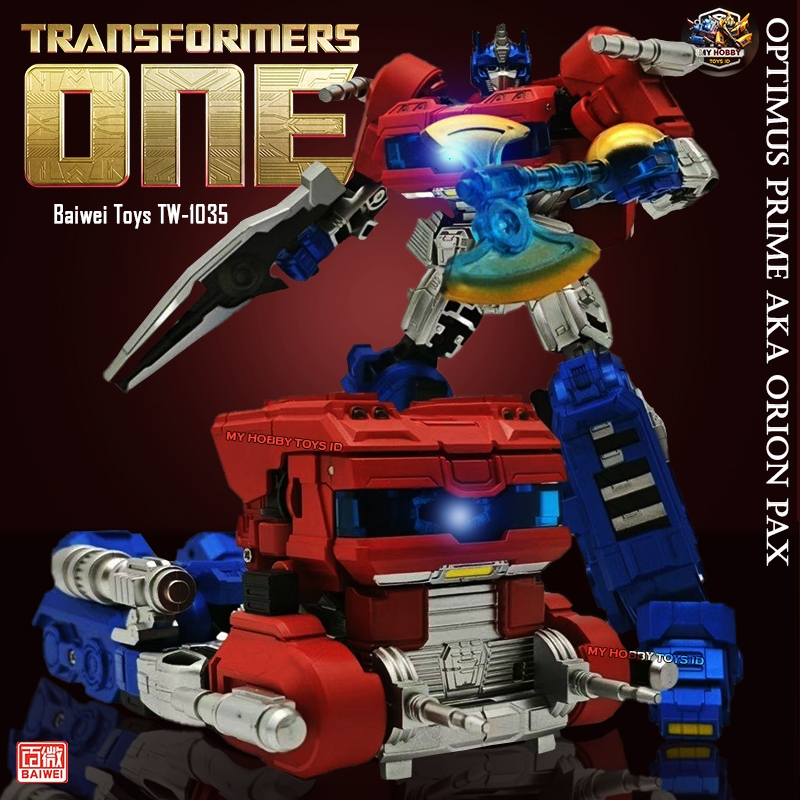 Jual Action Figure Transformers One Orion Pax Optimus Prime Mode Truck Cybertron KO SS-112 ...