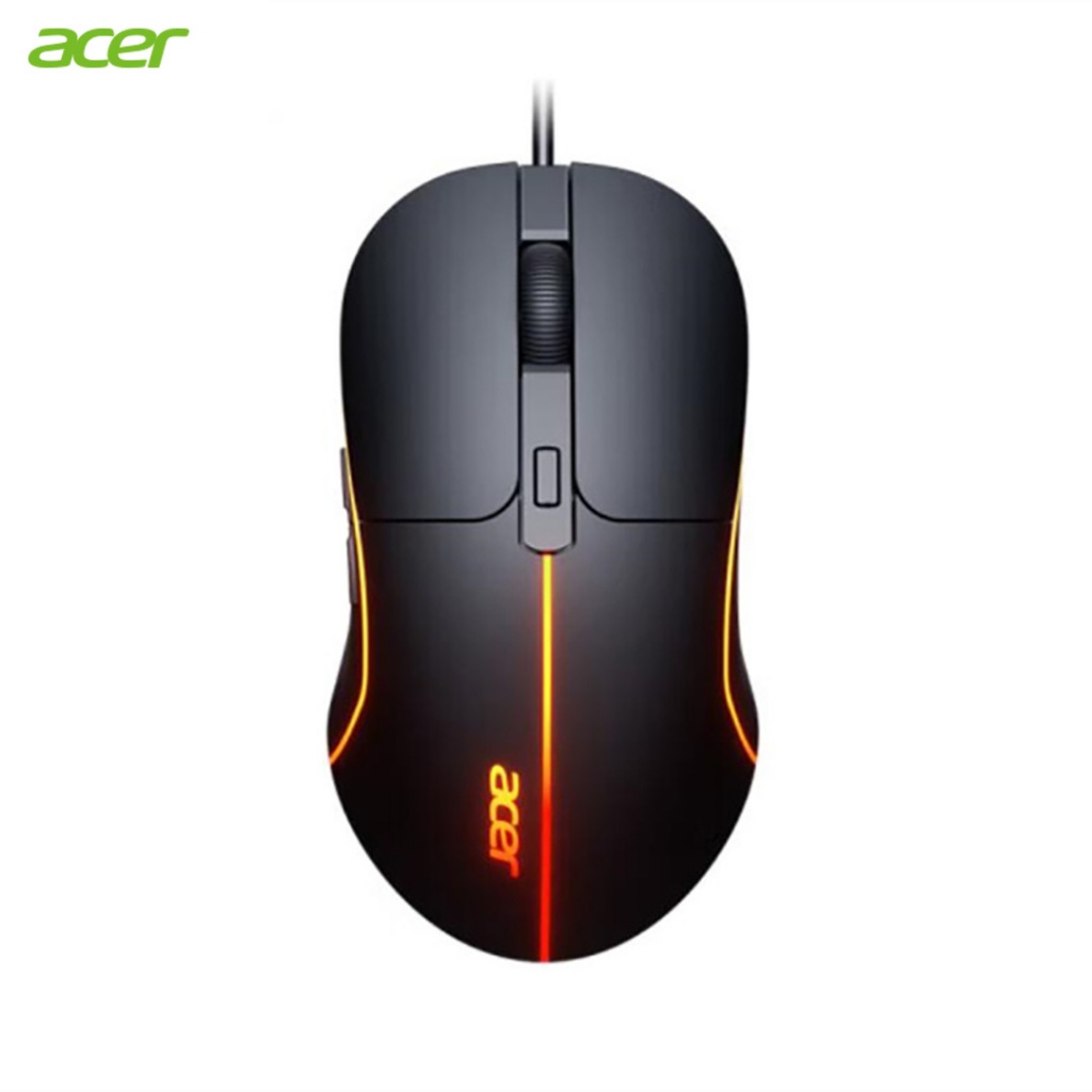 Jual Acer M115 Mouse Kabel 7 Warna RGB 5 Tombol Pemrograman DPI ...