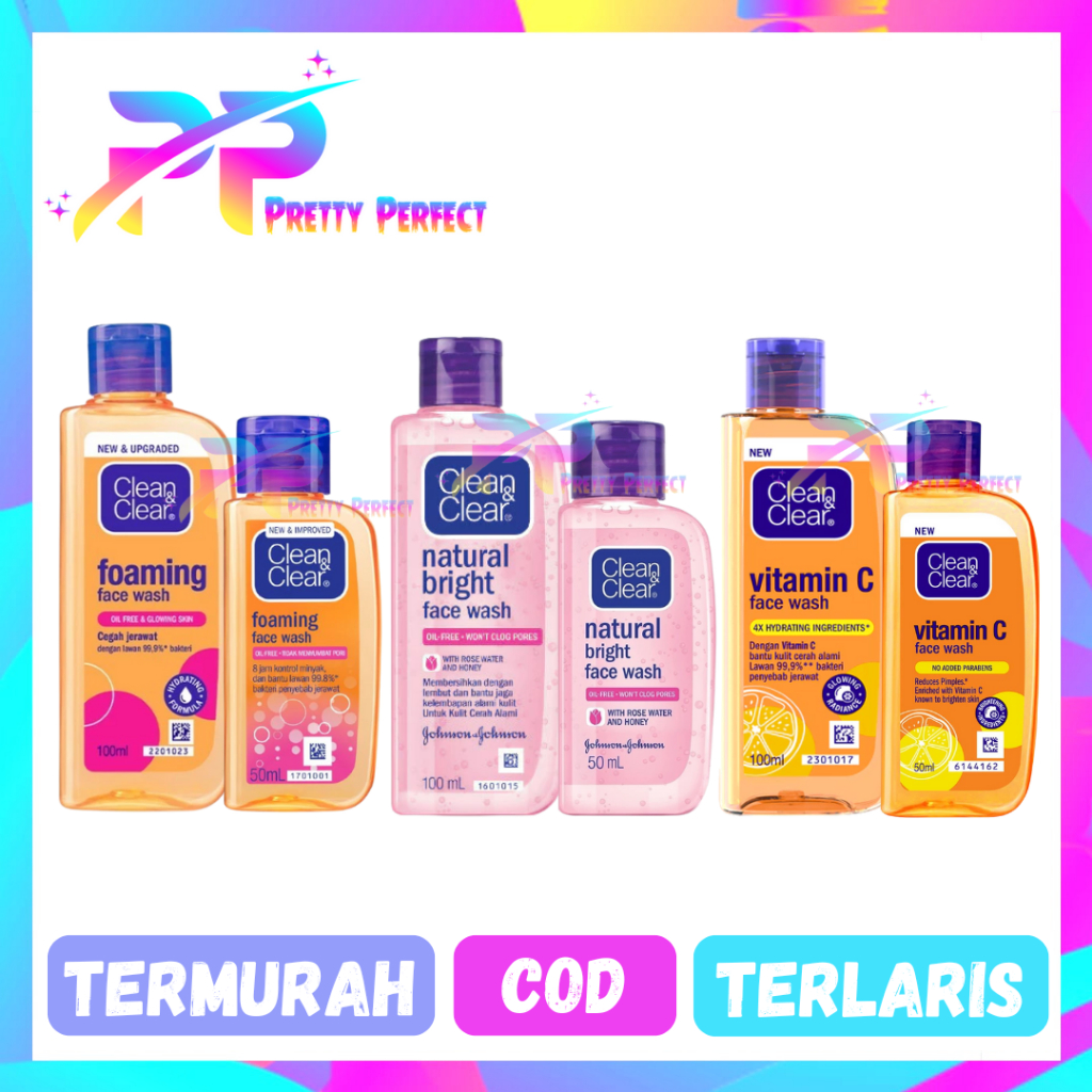 Jual Clean & Clear Face Wash Series | Shopee Indonesia