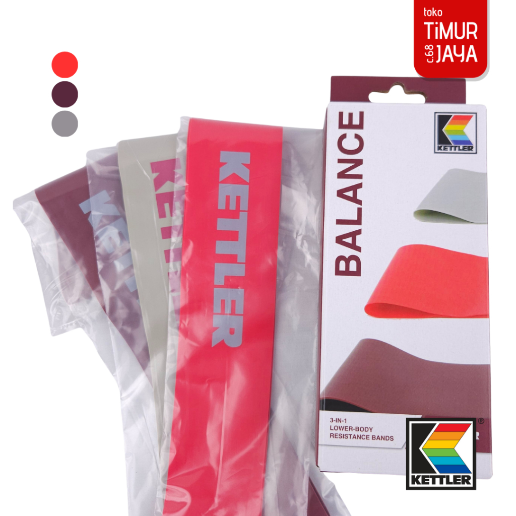 Jual KETTLER 3in1 Lower Body Resistance Bands - K115 | Shopee Indonesia