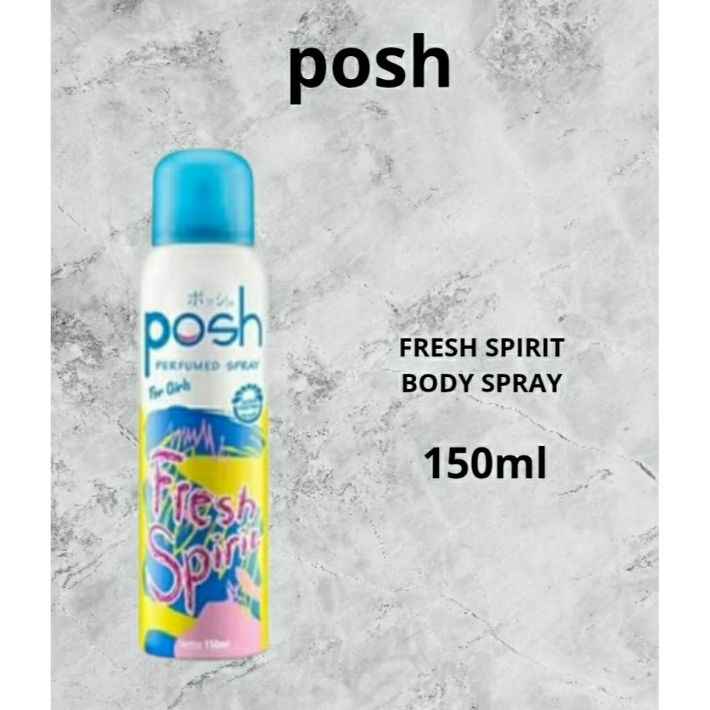 Jual Posh Spray Fresh Spirit 150ml | Shopee Indonesia