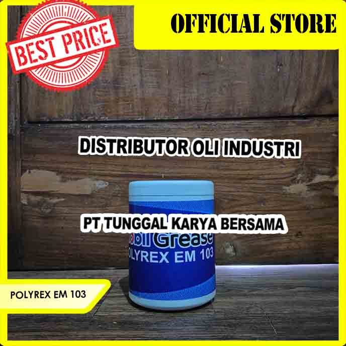 Jual MOBIL POLYREX EM 103 ( NLGI 3 - POLYUREA 1 KG ) | Shopee Indonesia