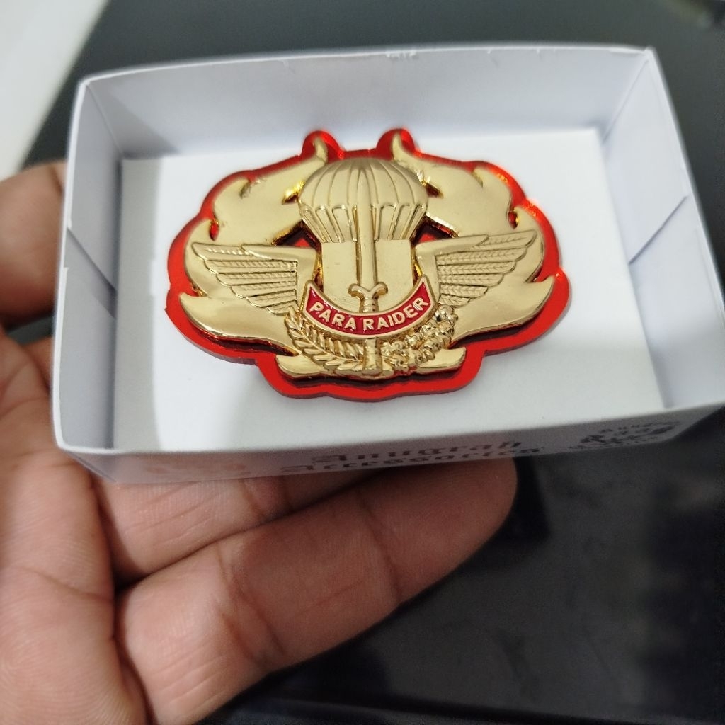 Jual brevet wing para raider dasar akrilik mika | Shopee Indonesia