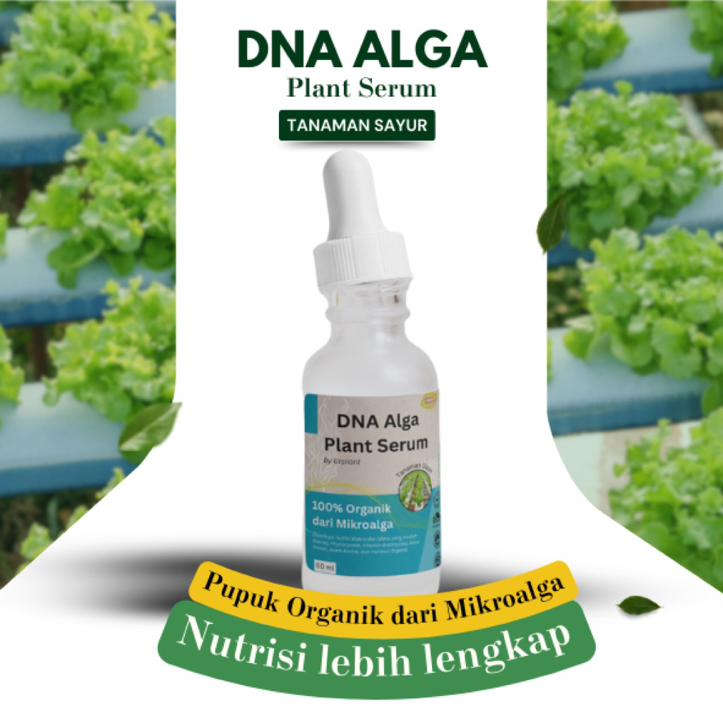 Jual Pupuk Organik Daun dari Mikroalga (DNA Alga Plant Serum) | Shopee ...