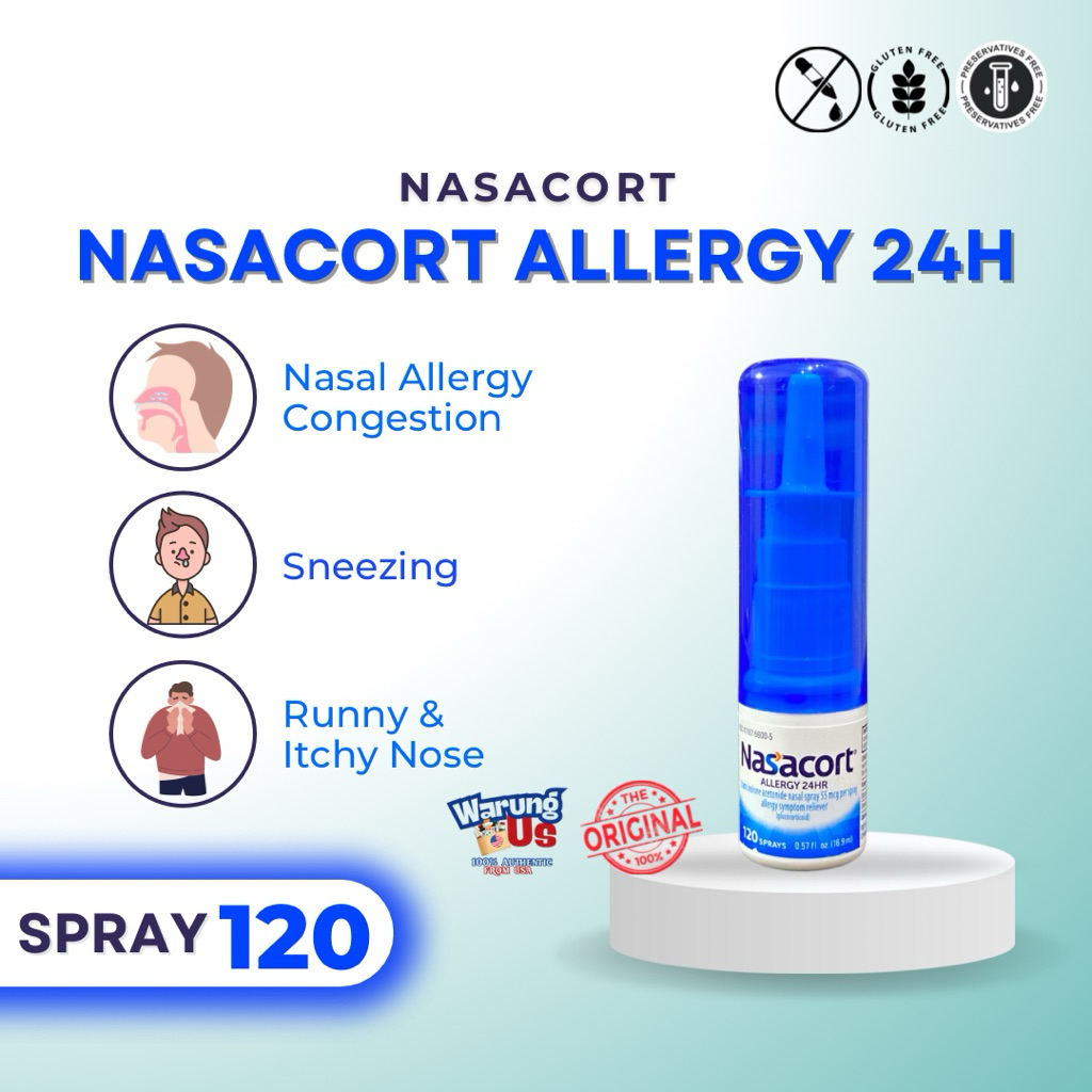 Jual Obat Semprot Hidung Nasacort Allergy (Ori USA) | Shopee Indonesia