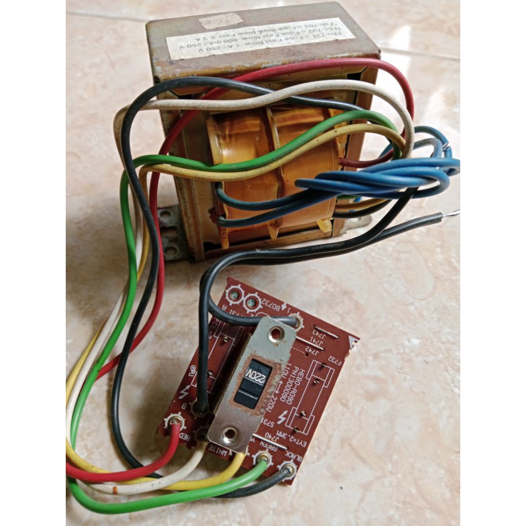 Jual TRAFO 5 AMP COPOTAN TAPE DECK POLYTRON Output 21 volt | Shopee ...