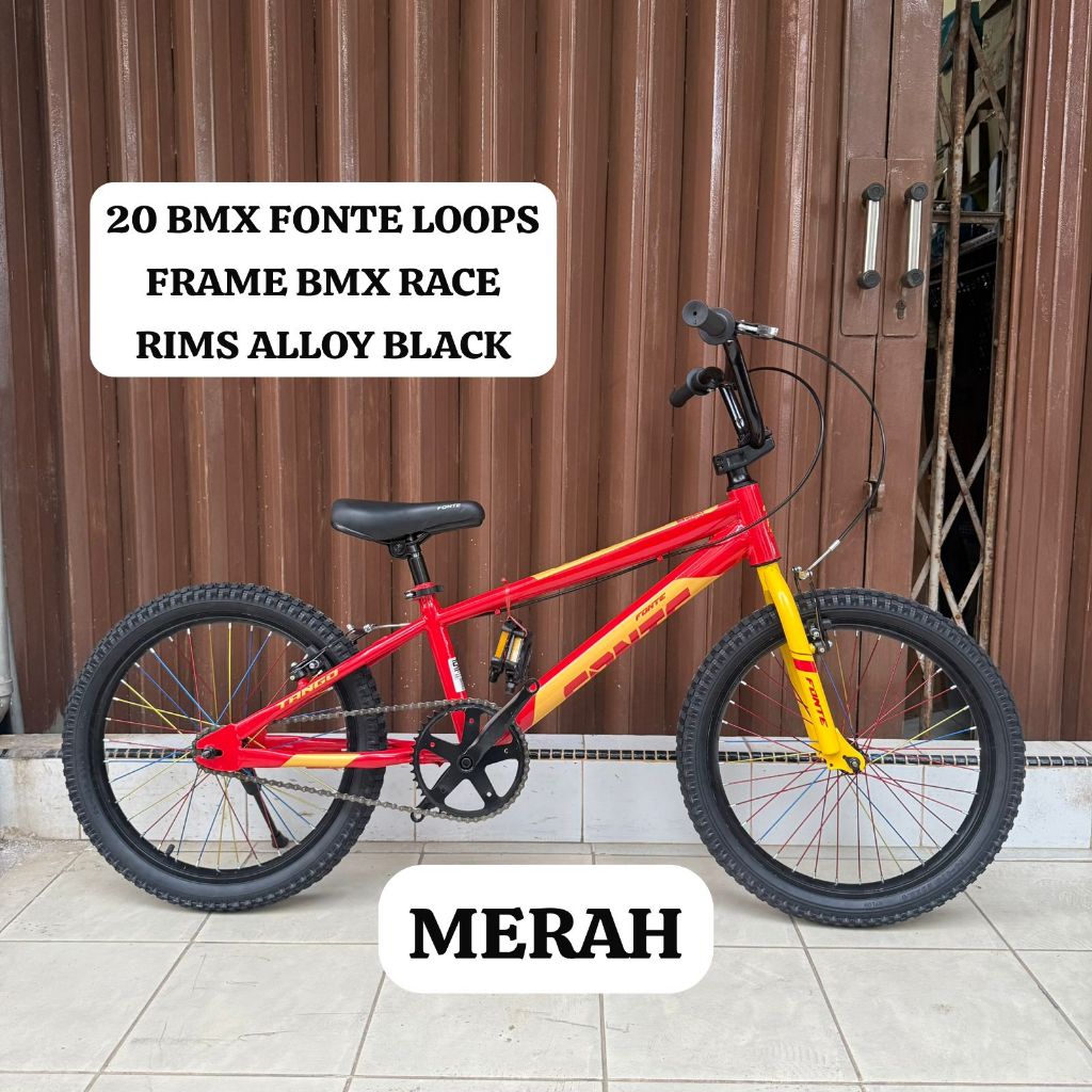 Jual GOSEND Sepeda BMX 20 TANGO FONTE LOOPS | Shopee Indonesia